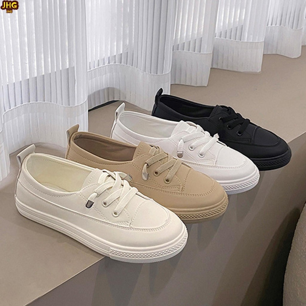 Women's Casual Sneakers Low Top Sneaker Shoes Comfort Flat Trendy ...