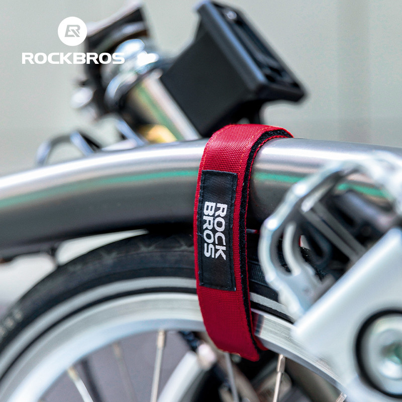 【3-day Delivery】ROCKBROS Foldable Bicycle Fixed Straps Velcro ...