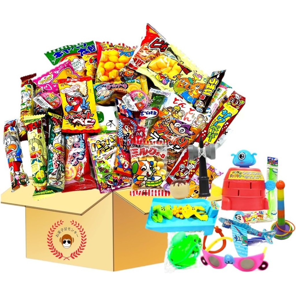 Dagashi toy set that kids will love, 20 carefully selected candy types ...