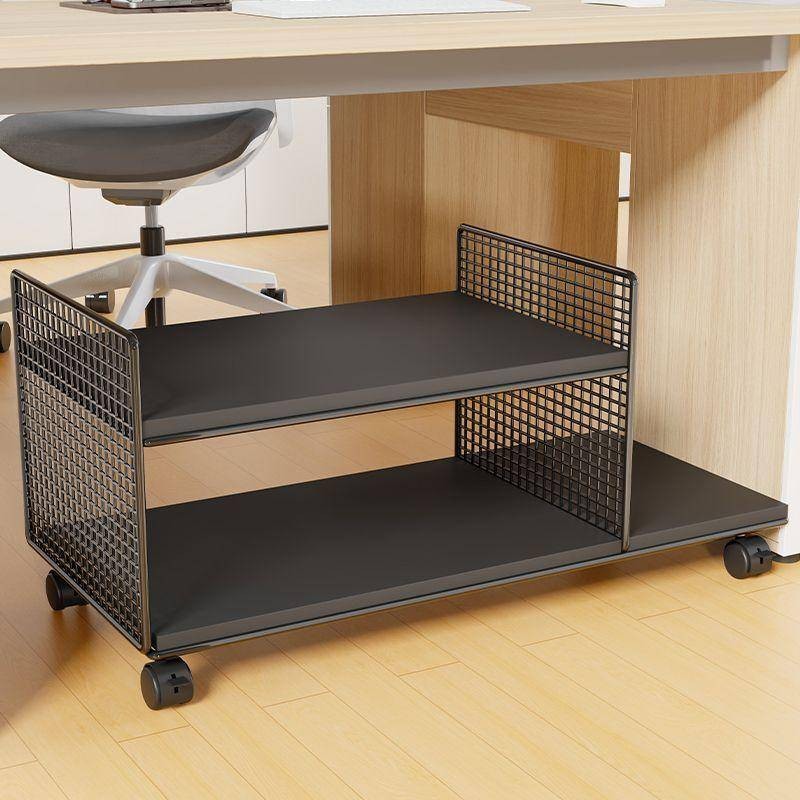 Host rack, desktop computer, host box, base, printer bracket, with ...