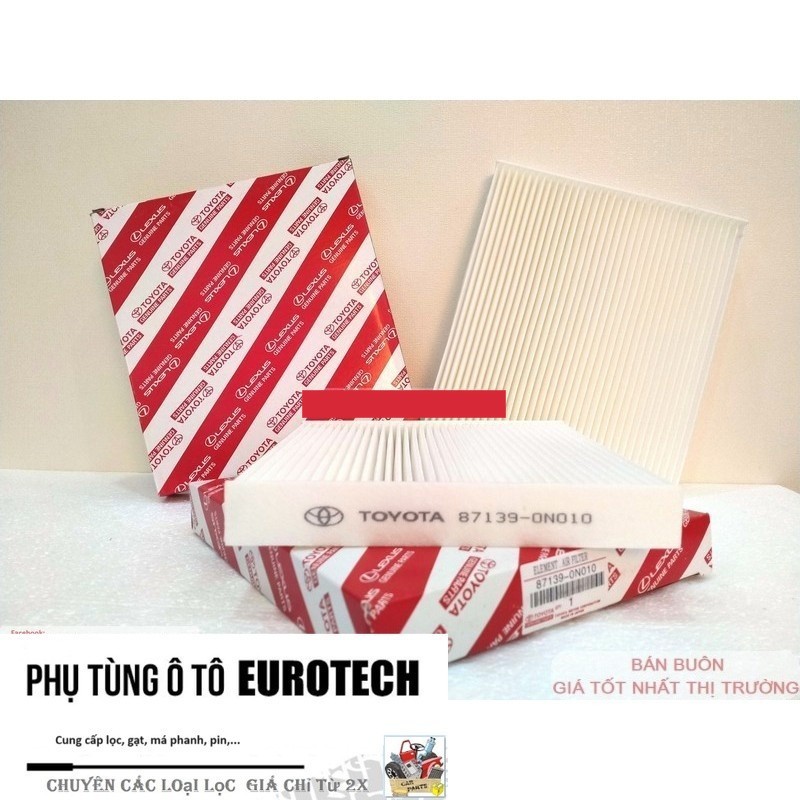 Air conditioner air filter for Toyota Vios, Veloz, Avanza Premio ...