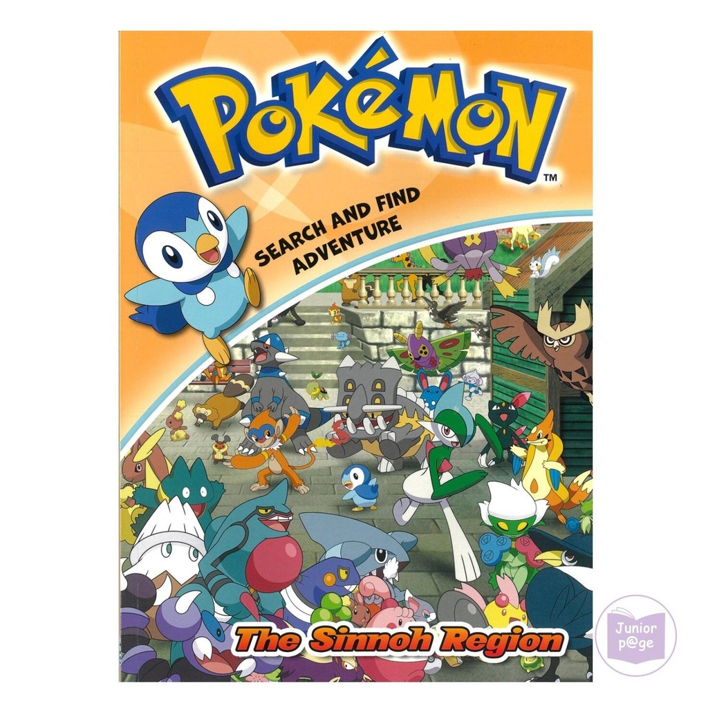 Pokemon - The Sinnoh Region (Search and Find Adventure) | Shopee Singapore