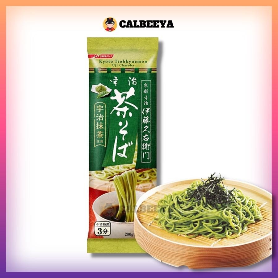 NISSIN Uji Matcha Premium Soba NOODLES 200G - 9501 日本宇治茶蕎麥麵 JAPAN ...