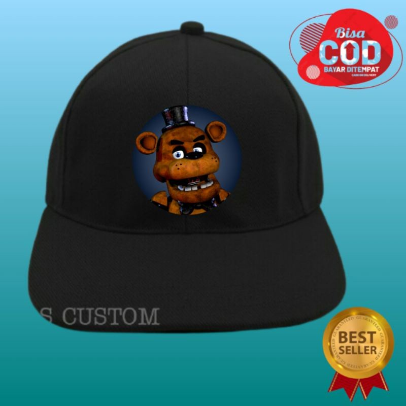 Fnaf Baseball Cap (five nights at Freddy's) | Shopee Singapore
