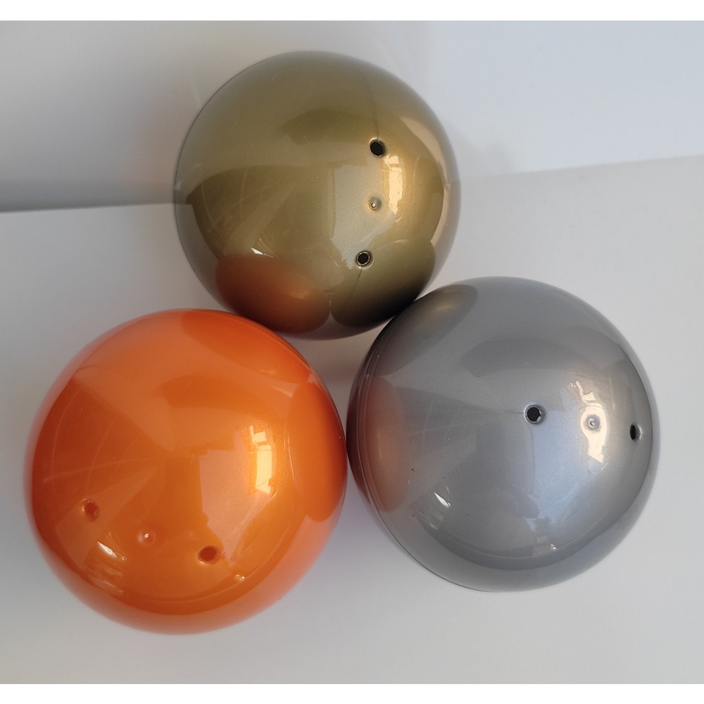 (10pcs) 75mm Solid Color Macaron Pastel Color Transparent Capsule Ball ...