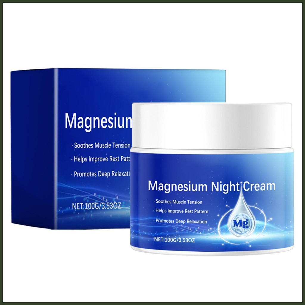 Magnesium Sleep Relief Cream Relieves Sleep Discomfort Cream 100ml ...