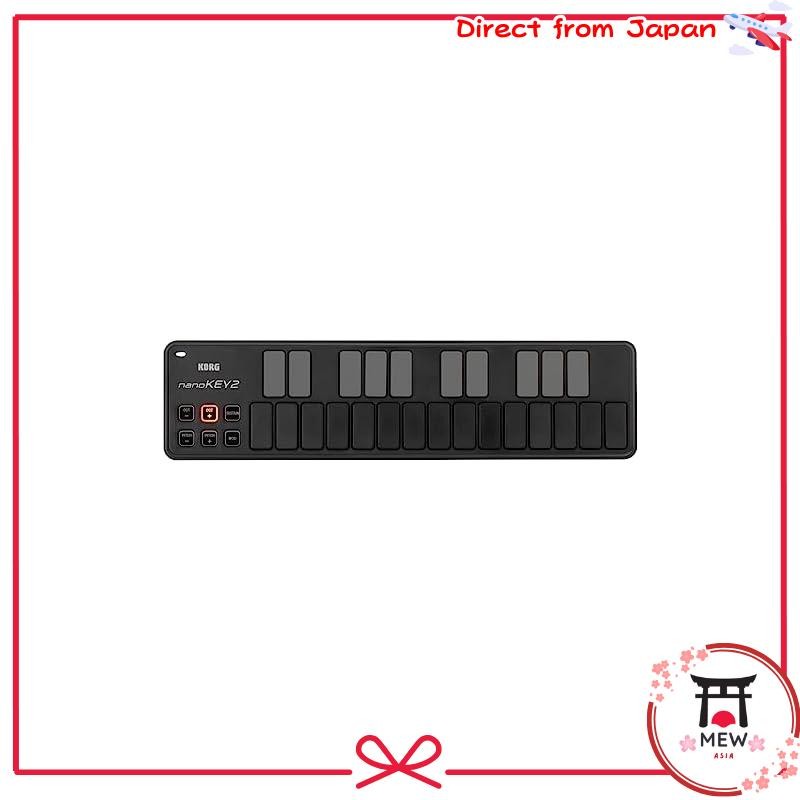 KORG MIDI keyboard nanoKEY2 DTM/25 keys/compact/controller/USB/bus-powered/software license ...