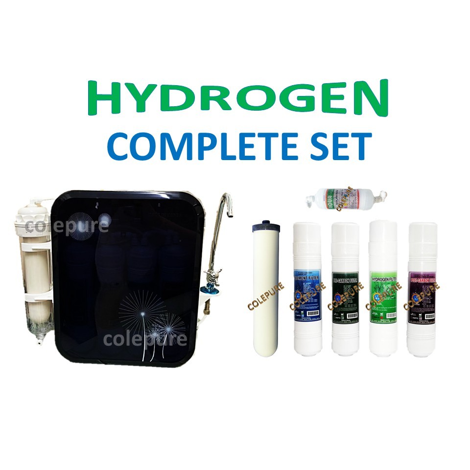 Korea Hydrogen Water Filter K3000 + Complete Set 6 Stage Filtration ...