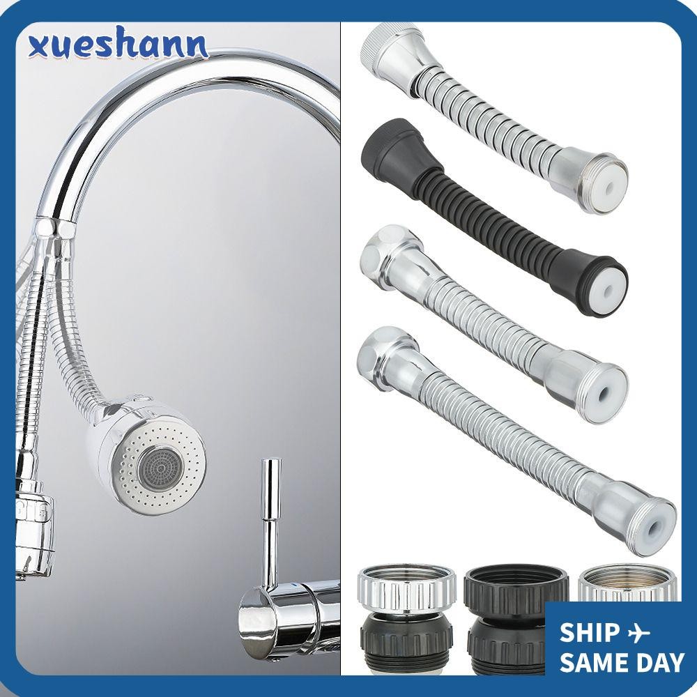XUESHANN Kitchen Tap Extension Hose Shower Tube Stainless Steel Water ...
