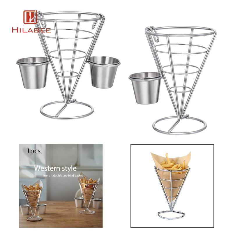 [UsusexaMY] French Fries Stand Fried Chicken Display Rack Fry Holder ...