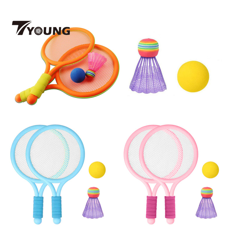 [Available] Kids Tennis Rackets Kit Parent Child Interactive Toys for ...