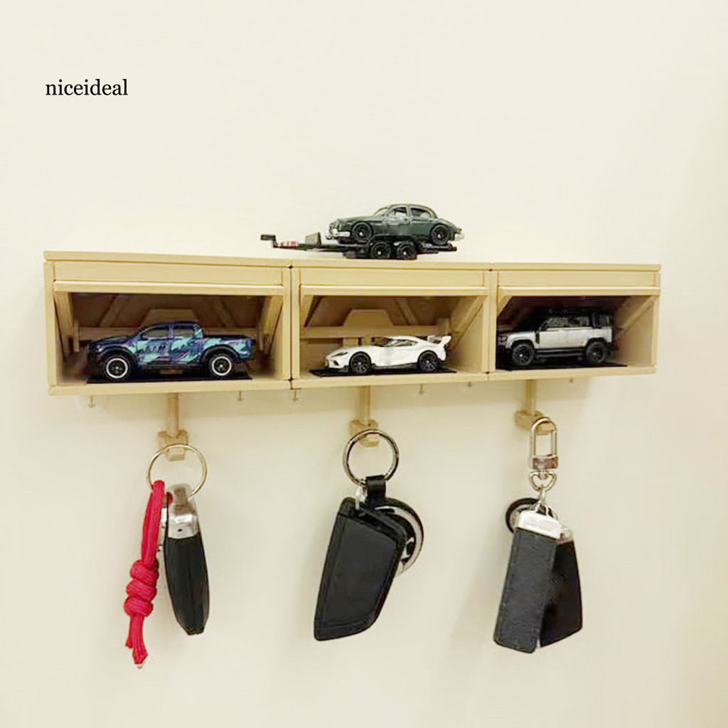 [Nice] Wall Key Hooks Wall-mounted Key Holder Interactive Garage Door ...