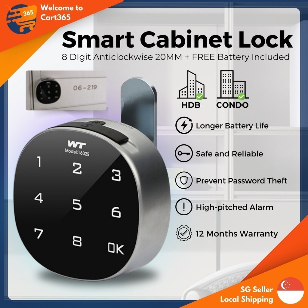 (SG🛒) Letter Box Digital Lock WT Letterbox Keyless Mailbox 20mm HDB for ...