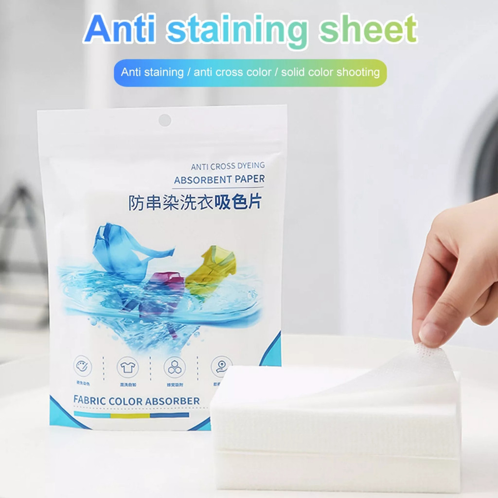 Kinbata Anti Color Staining Film 50pcs - Laundry Tablet Anti-Dye ...