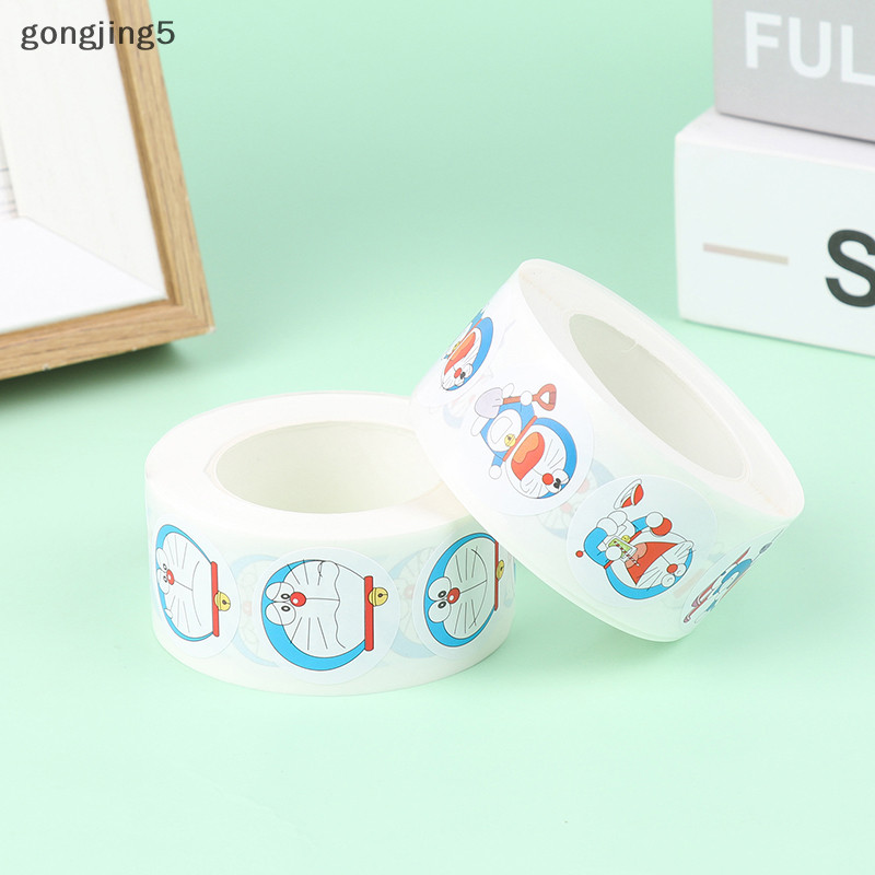 [gongjing5] 500PCS/Roll Doraemon Anime Doraemon Sticker Gift Reward ...