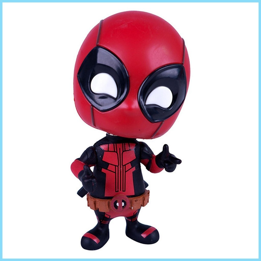 Deadpool Action Figures Model Wacky Wobbler Bobble Head Doll notasg ...