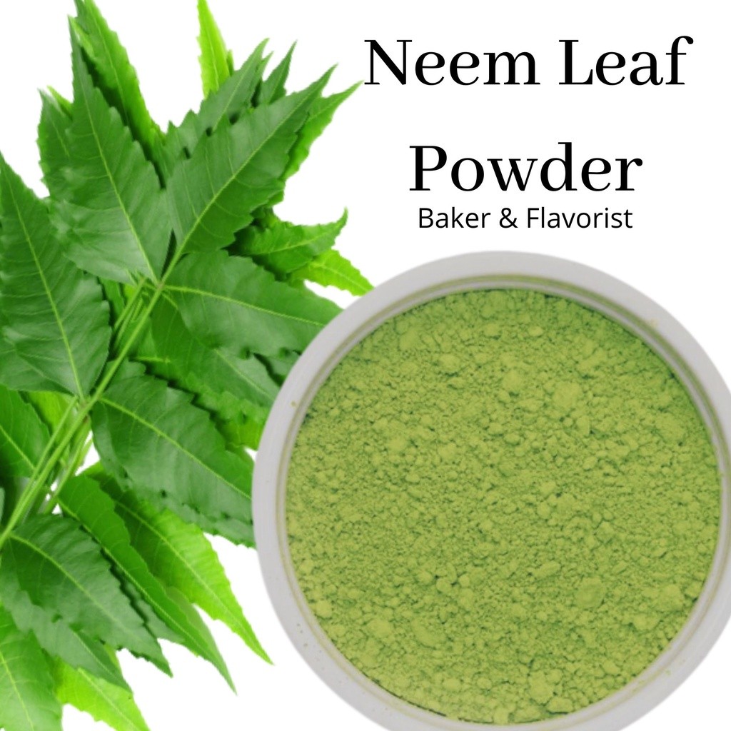 Neem leaf Powder 食用 印楝叶粉 500g Edible Grade Neem Leaves Powder Serbuk ...