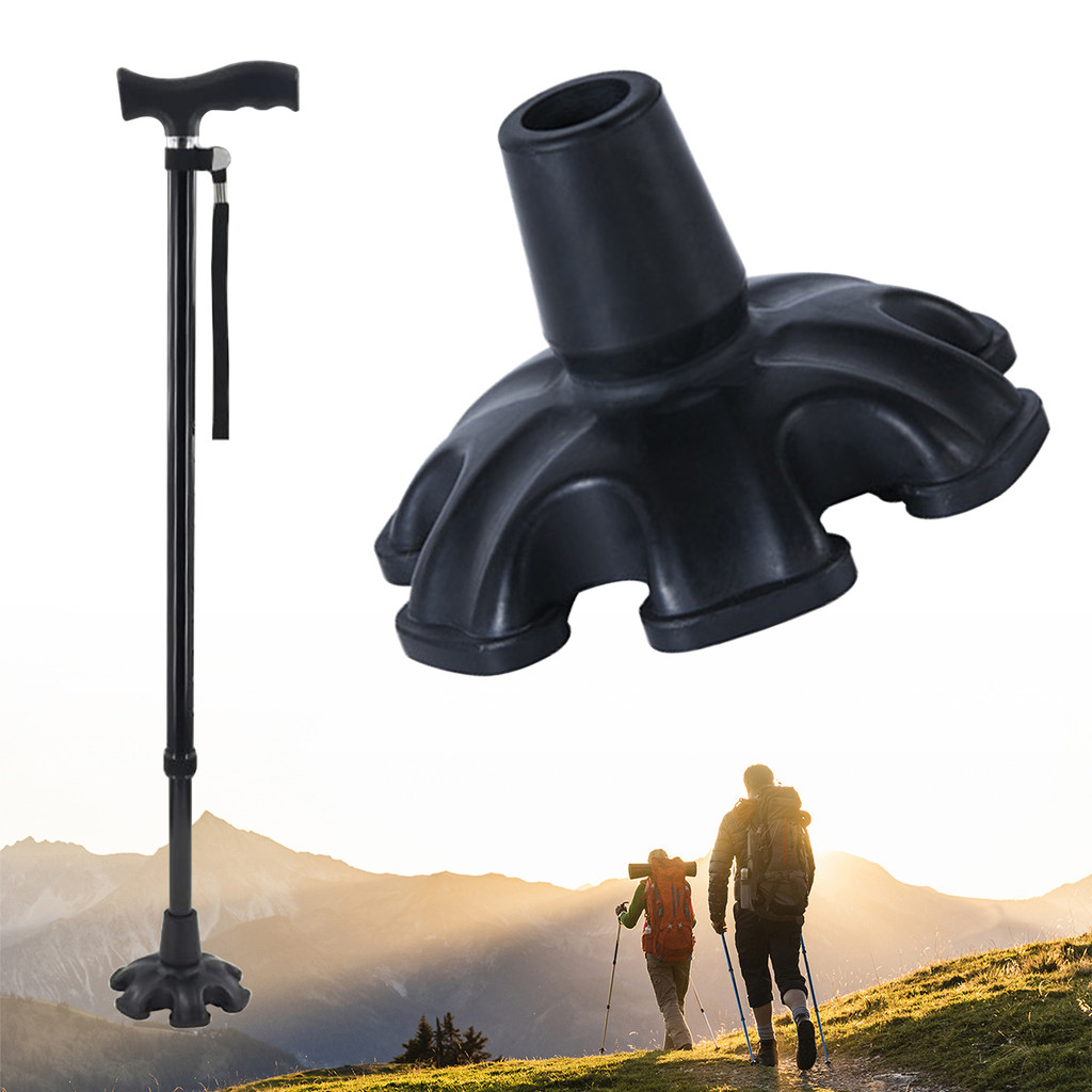 New Anti-Slip Cane Tip Replacement Rubber Stable Walking Cane Base ...