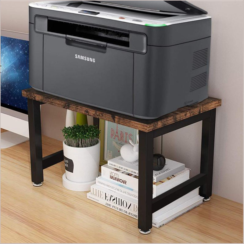 Metal Modern Simple Household Desk Printer Shelf Multi-Layer Copy Rack ...