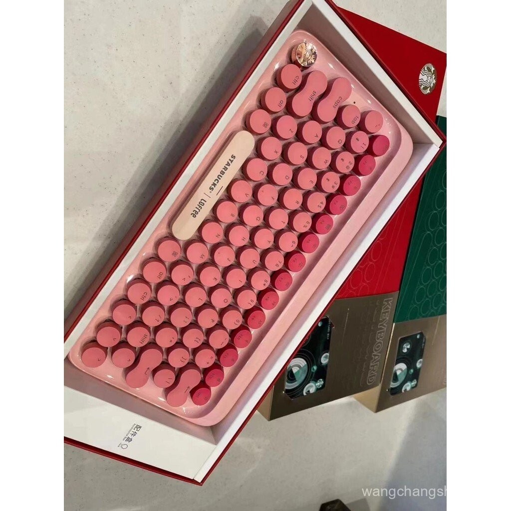 Starbucks Mouse Lofree Lofi Collaboration Keyboard Mouse Bluetooth Link ...