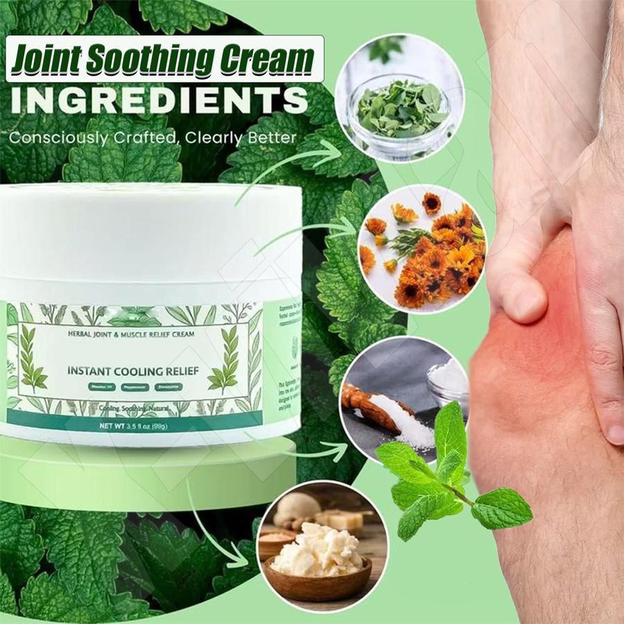 Chillflex Instant Cooling Relief Cream Non-Greasy Joint Soothing Cream ...