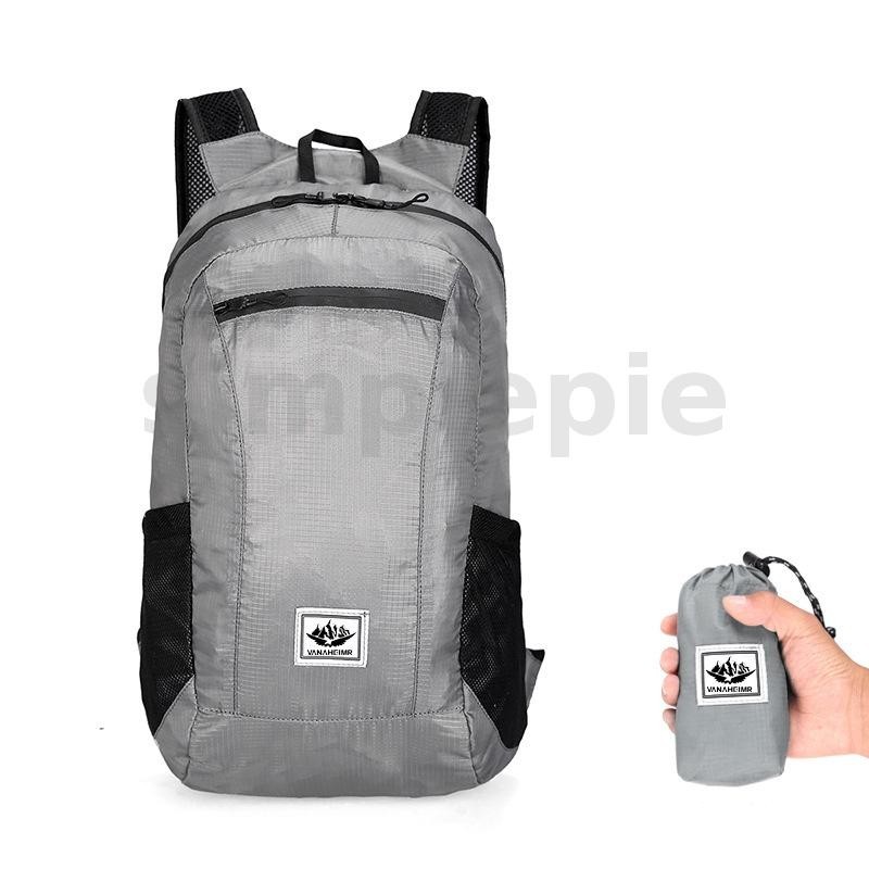 Outdoor Large Capacity Folding Bag Portable Hiking Bag Travel Backpack ...