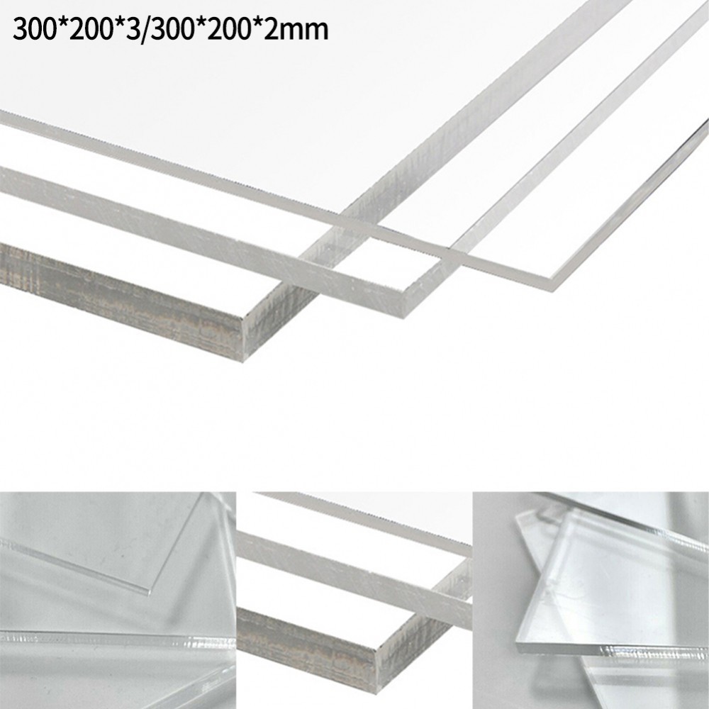 Clear Acrylic Panel 23mm Thick Electrical Resistance Various Dimensions ...