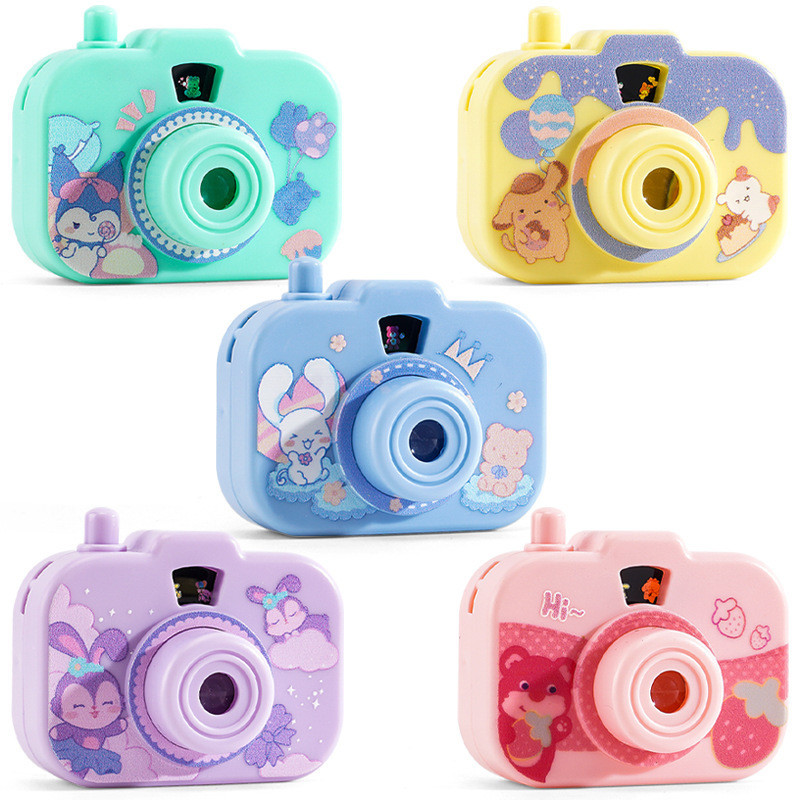 Sanrio Kuromi Camera Keychain Kawaii Cinnamoroll My Melody Pom Pom ...