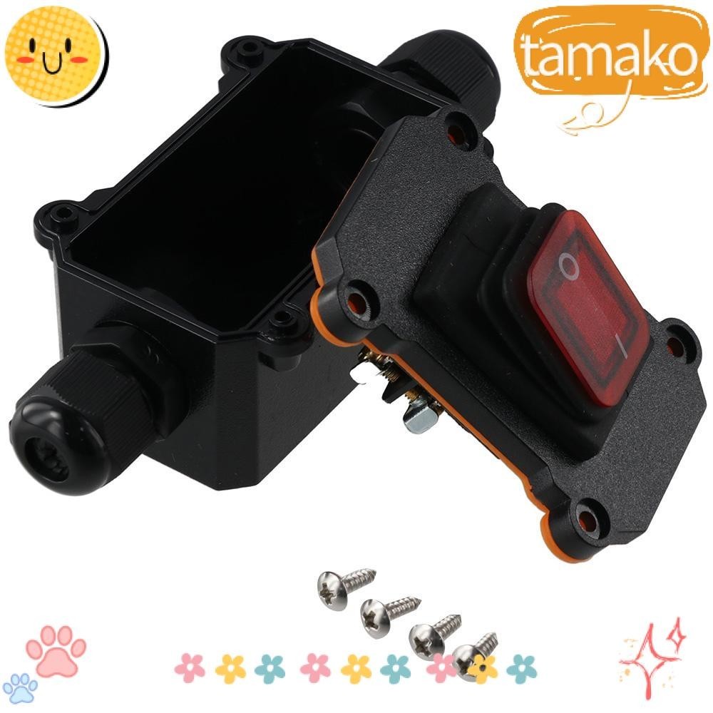 TAMAKO Inline Cord Switch, 12V DC 20A 4Pin 2 Position Rocker Switch ...