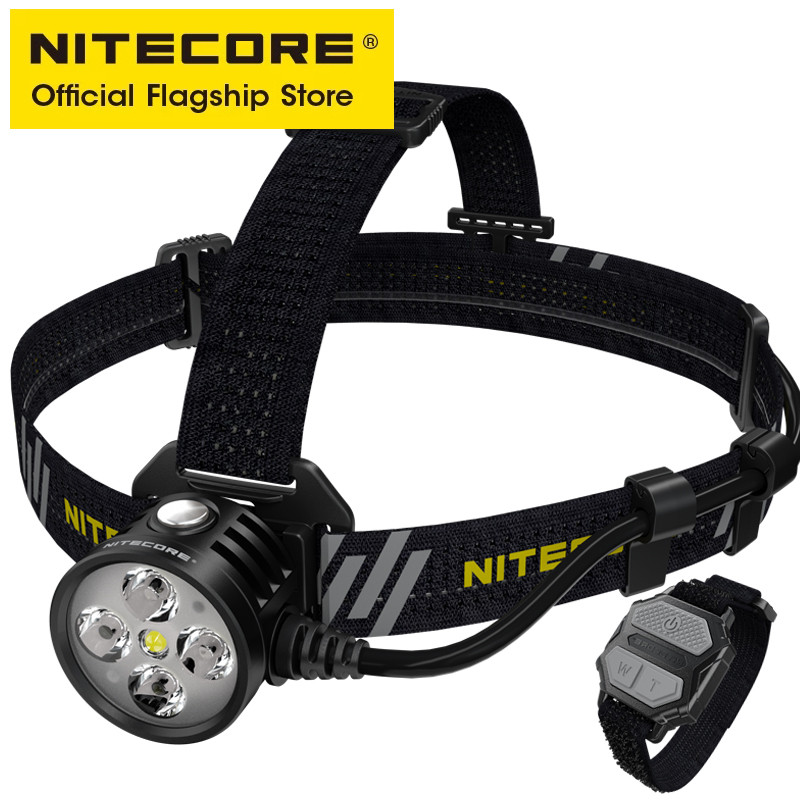 NITECORE HU60 E-focus Zoom Led Head Lamp wireless Remote 1600 lumen ...