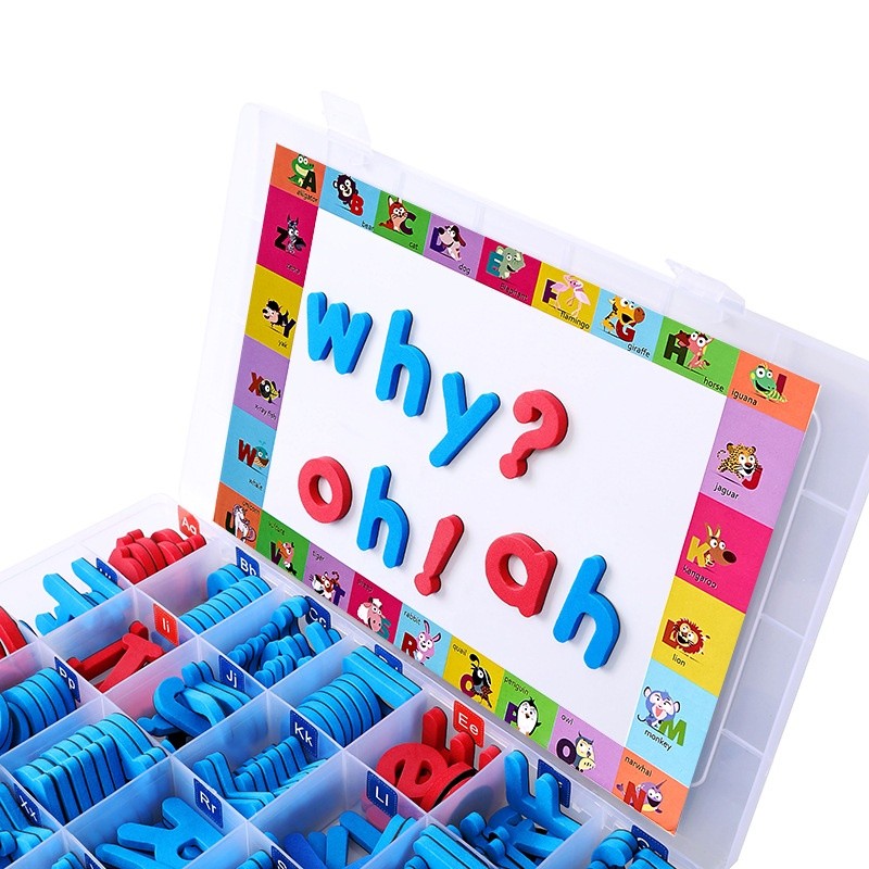 [HOPEBOOK] Magnetic Letters Kit ABC / 123 - Foam Alphabet Letters ...