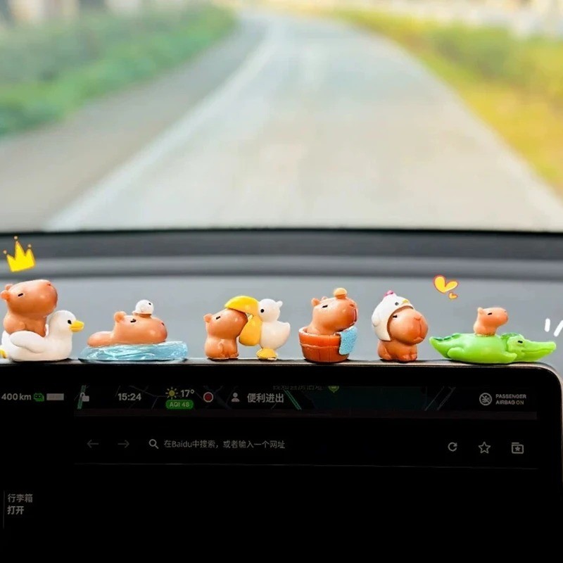 10pcs/Lots Capibara Capybara Figure Toys Model Figure Simulation ...