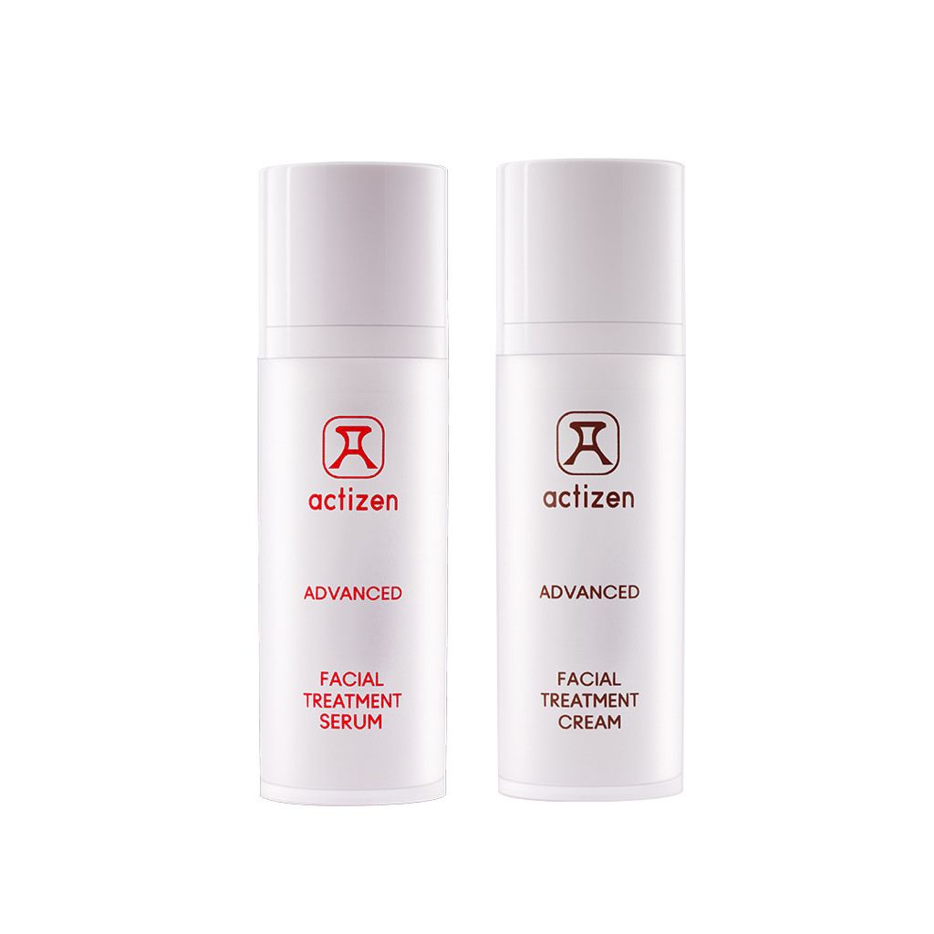 Actizen ～ Facial Treatment Serum + Facial Treatment Cream～ skin ...