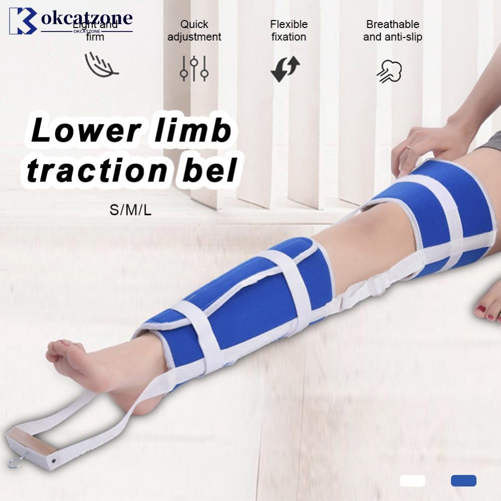 OKCATZONE Lower Limb Fixation Strap Thigh Calf Knee Patella Ankle ...