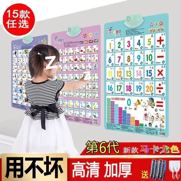 alphabet chart alphabet chart with sound educational charts for kids ...