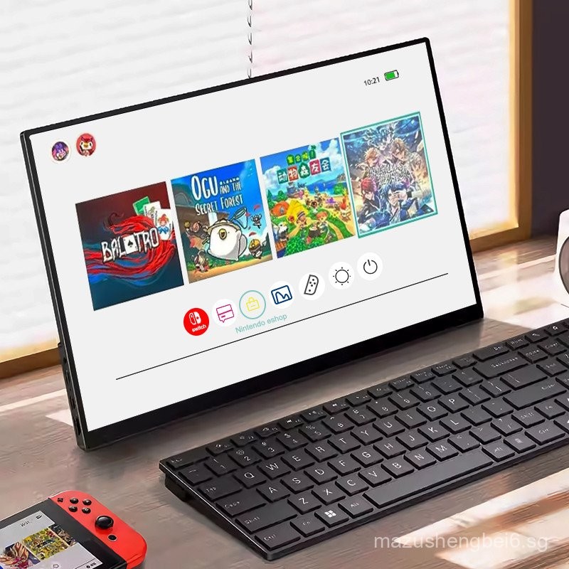 4K Portable Touchscreen Monitor144HZ Laptop switch Foldable Screen ...
