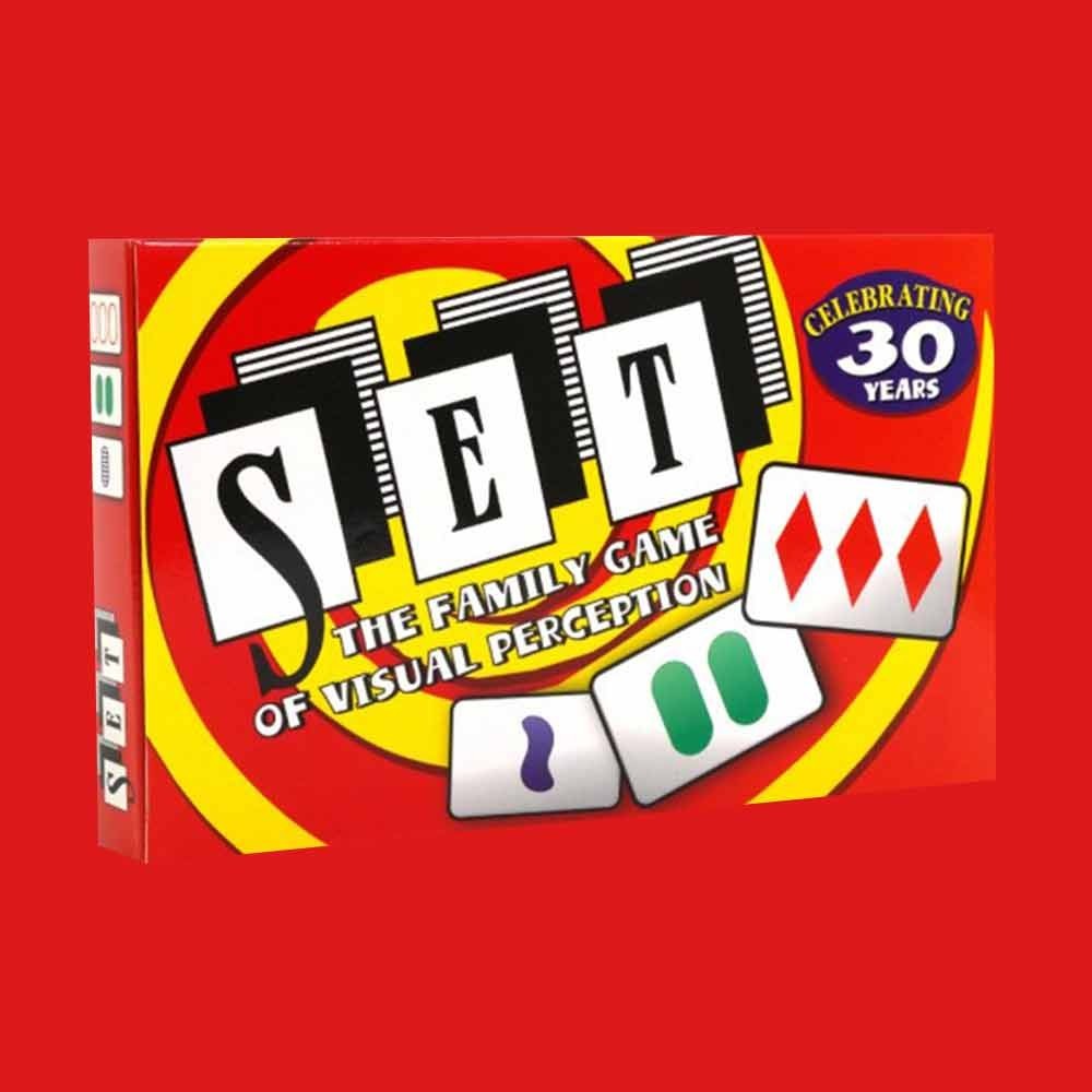 SET The Family Game Of Visual Perception Card Game | Shopee Singapore