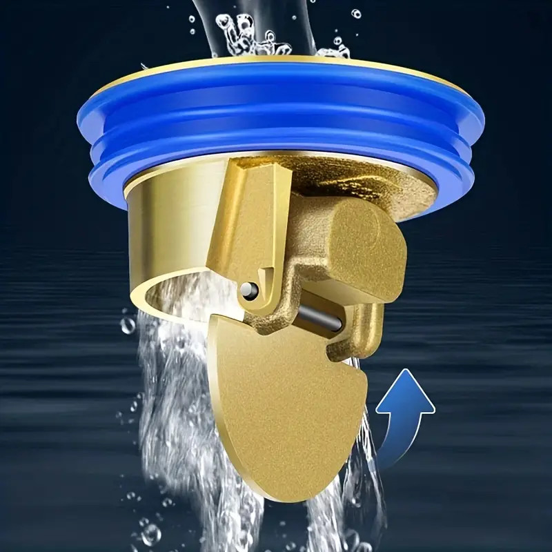 Floor Drain Core, All Copper, Odor Proof Core, Drain Guard Sewer ...