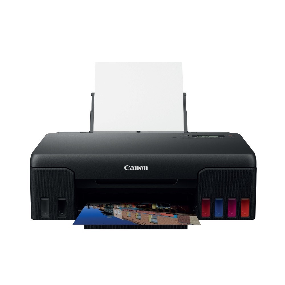 Canon PIXMA G570 Refillable Wireless Single Function Ink Tank Photo ...