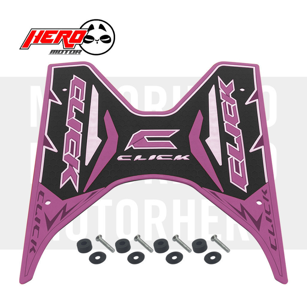 Honda Click 160 footboard matting heavy duty rubber thick material ...