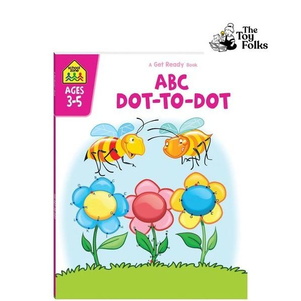 School Zone A Get Ready Book ABC Dot To Dot | Shopee Singapore