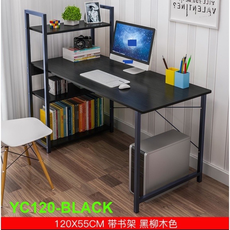 The Furniture Store H Design Computer Study Table With Bookshelves 0537 ...