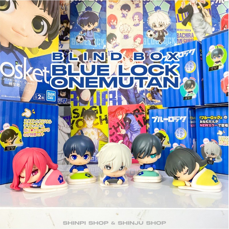 Blue LOCK SLEEPING BLIND BOX SERIES DISPLAY FUNNY FIGURES GEMAS FIGURE ...
