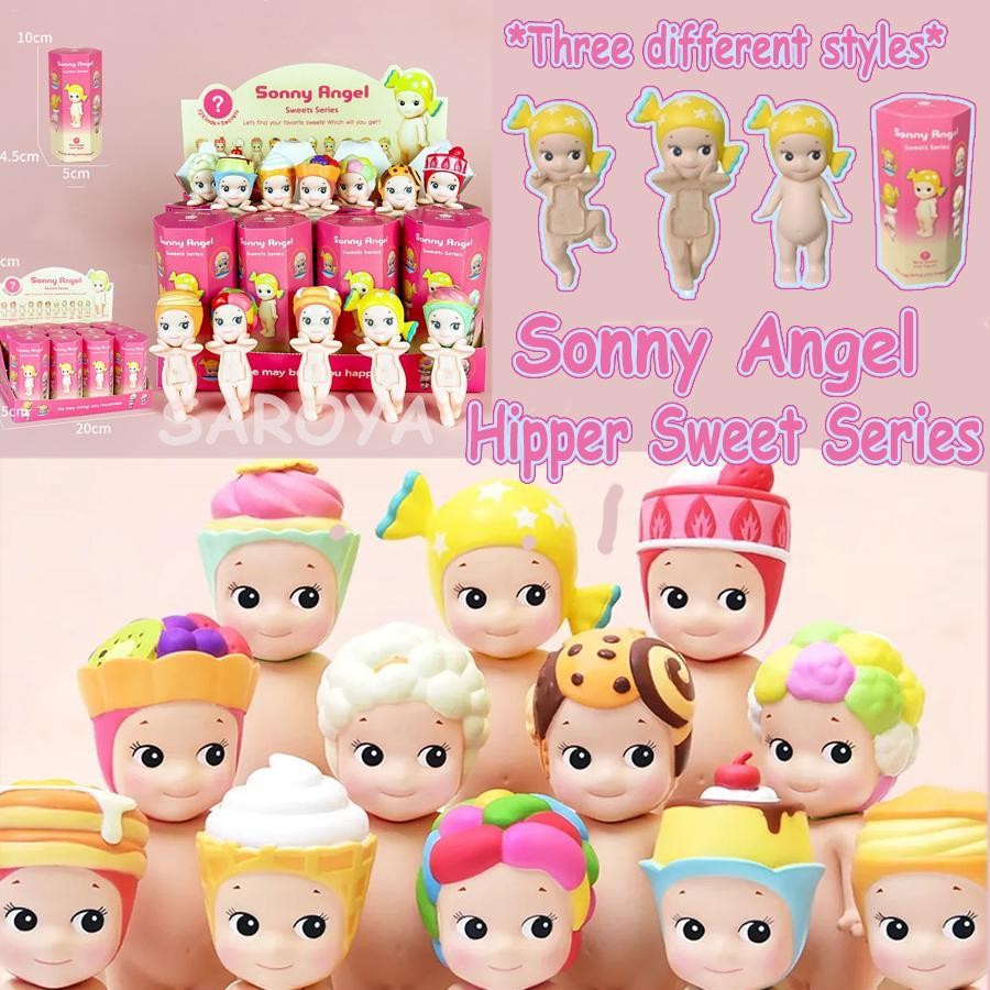 Sonny Angel Blind Box Sweets Series Figures Kawaii Mini Ice Cream Candy ...