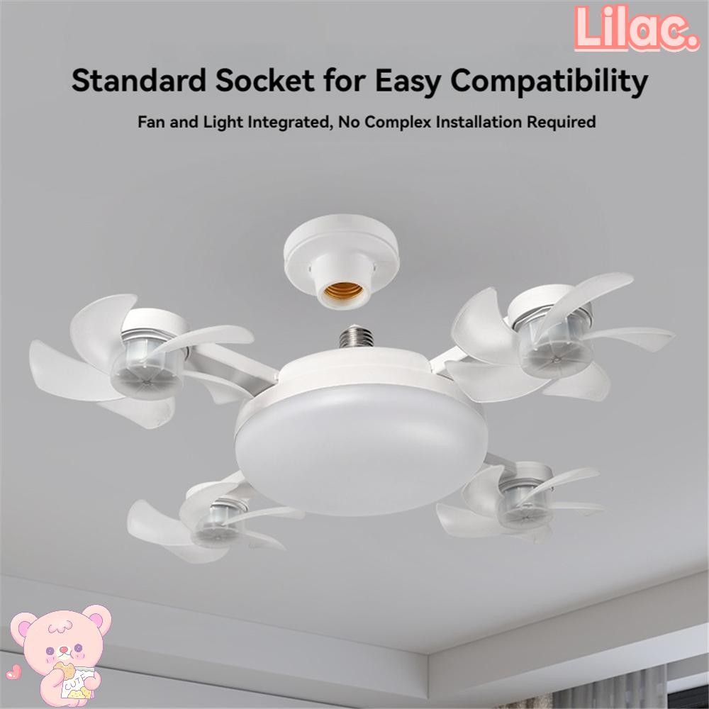 VIOLETLILAC Drone Fan Light, LED Powerful Wind Adjustable Ceiling Fan ...
