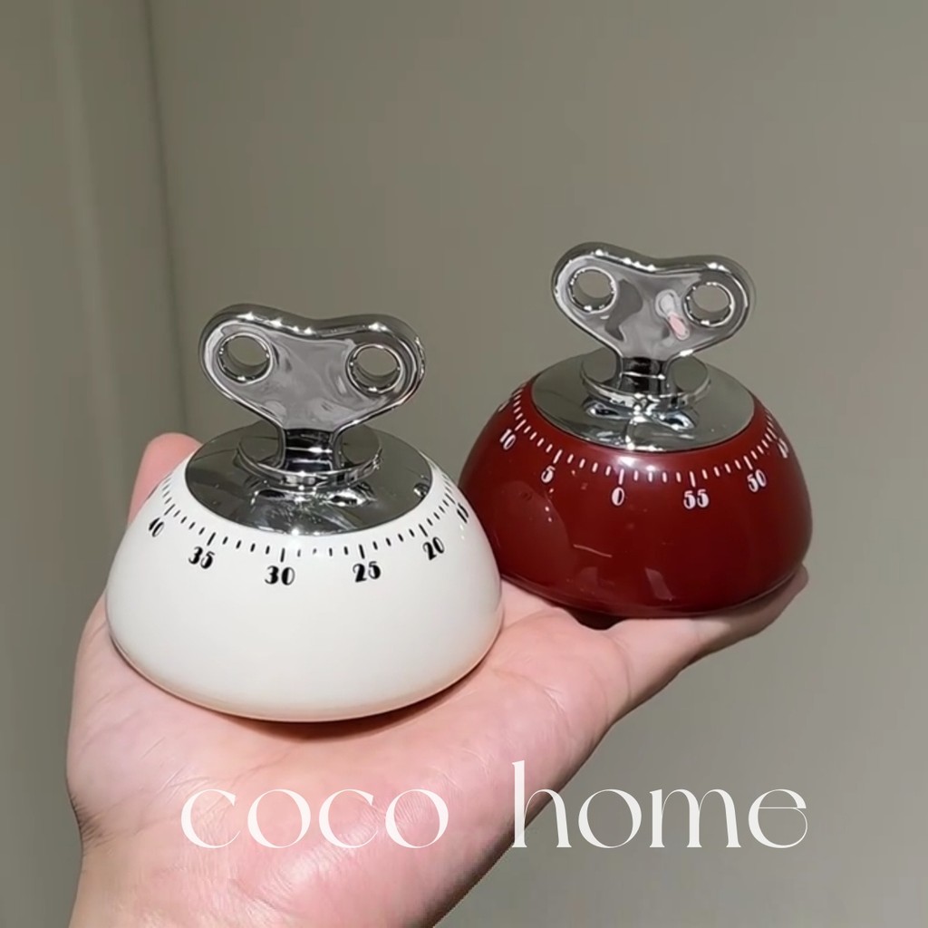 Retro Kitchen Timer Light Luxury High-End Countdown Timer Refrigerator ...
