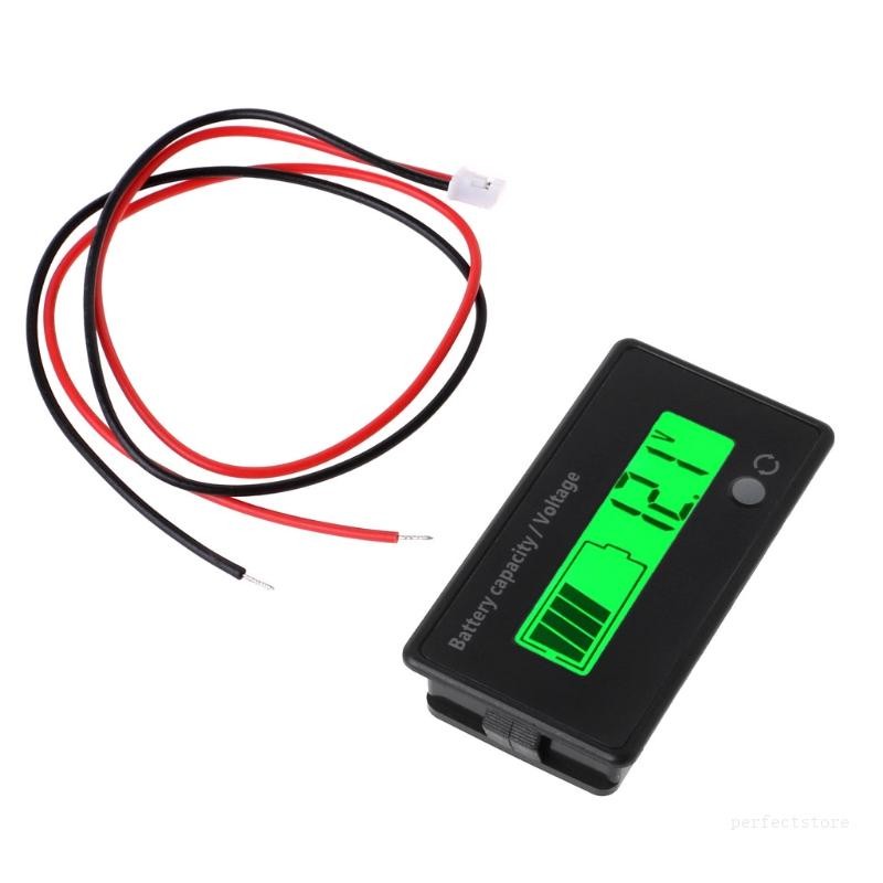 perfect Surface Waterproof 12V-84V Lead-acid Capacity Indicator Voltage ...