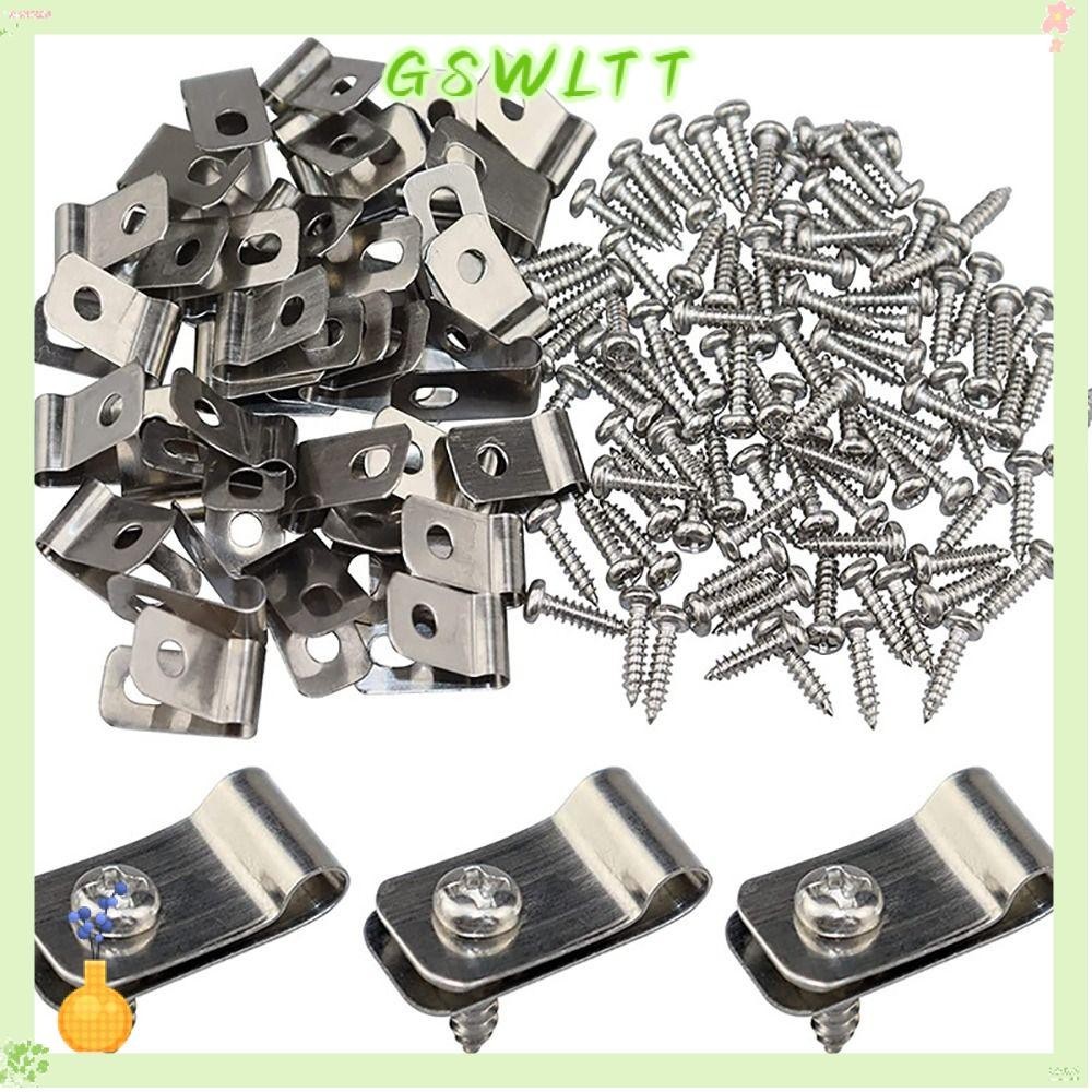 GSWLTT 100pcs Fence Clamp Durable Chicken Wire Fencing Cattle Panel ...