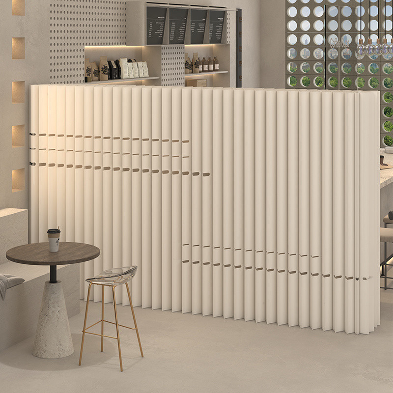 Folding Paper Wall Movable Shape Partition Wall Office Screen Dining ...