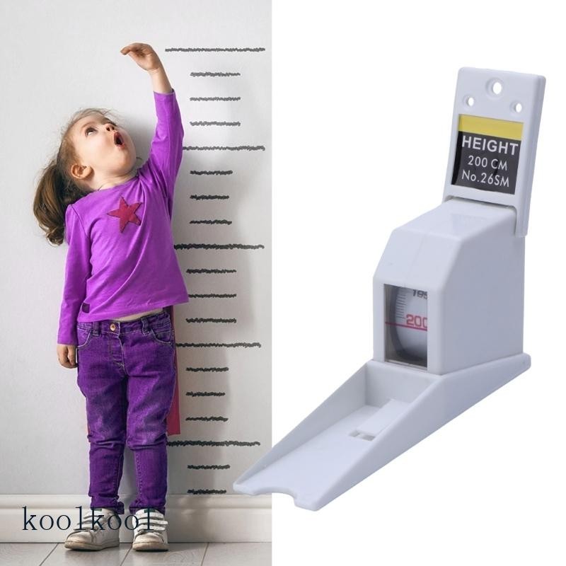 Stadiometer Wall Mounted Height Meter Growth Ruler with Wall Plate ...